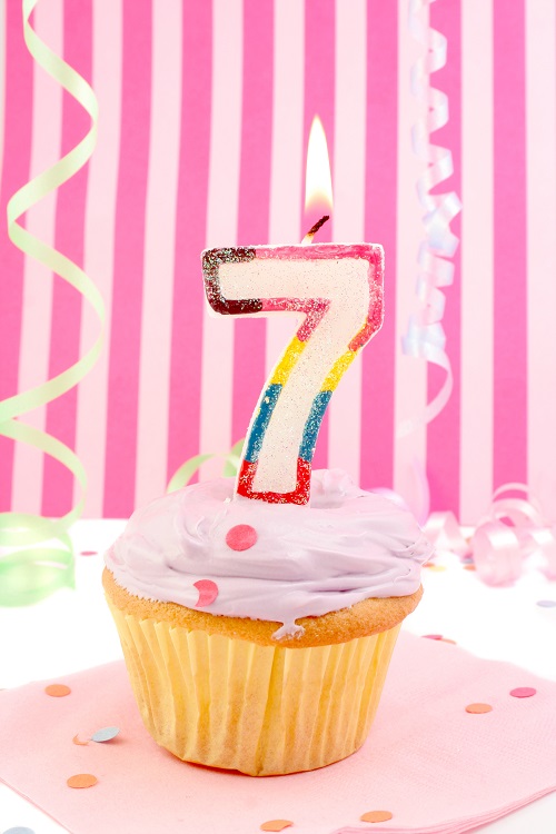 We are 7 - Happy Birthday Pink! - PinkPink